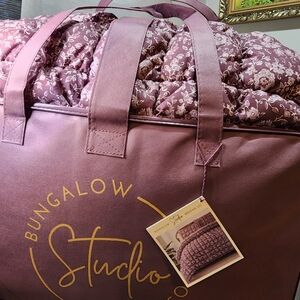 bungalow 360 | Bedding | Bungalow Studio Puffy Cloud Like Texture Plum ...